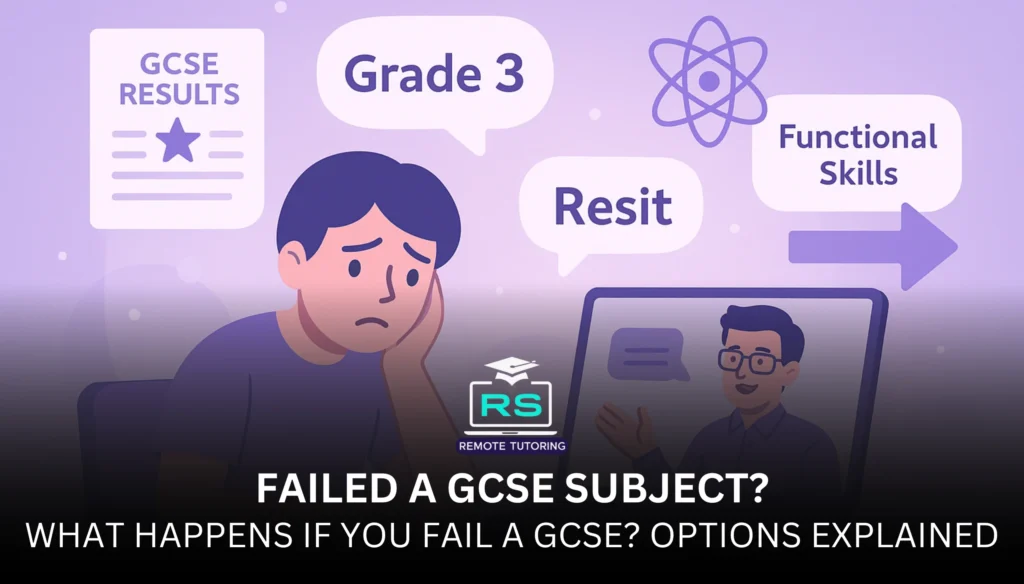 What Happens If You Fail a GCSE? Options Explained (2026)