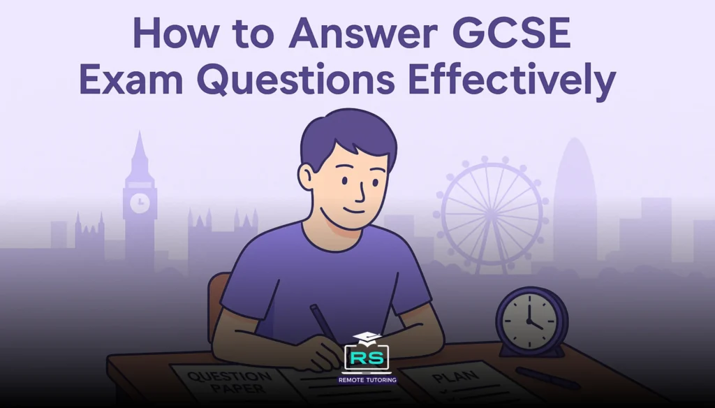 How to Answer GCSE Exam Questions Effectively